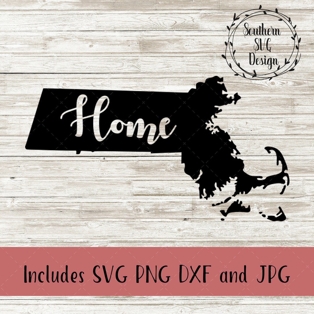 Massachusetts Svg~massachusetts State Svg~massachusetts State Dxf ...