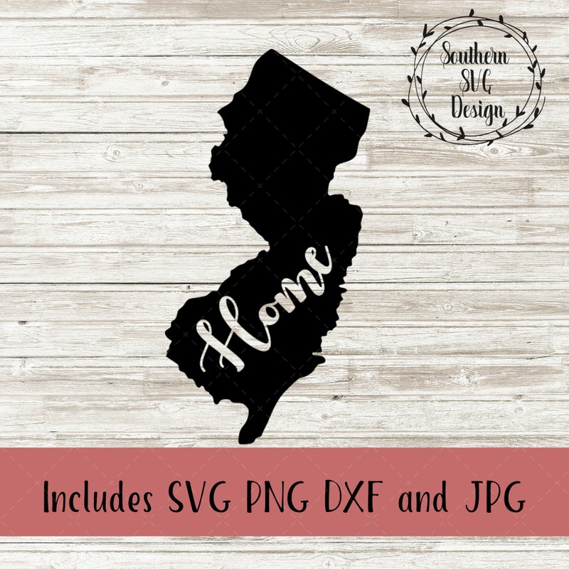 New Jersey Svg - Etsy