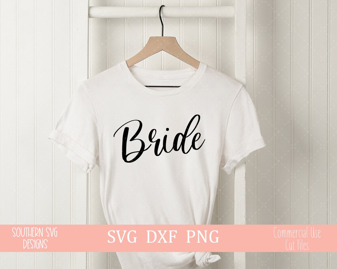 Bride SVG, Bridal Party SVG, Wedding SVG, Instant Download, Silhouette ...
