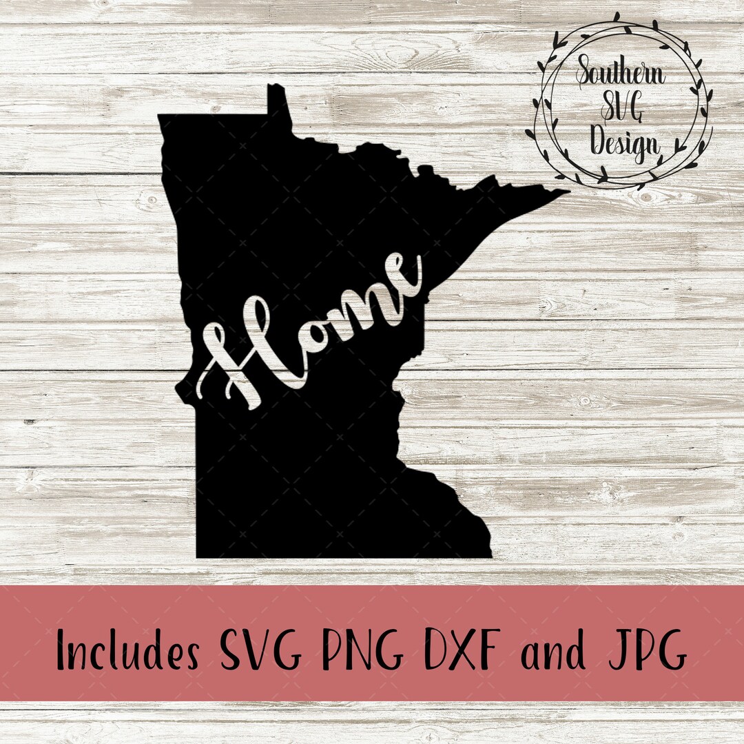 Minnesota Svg~minnesota State Svg~minnesota State Dxf~minnesota Home ...