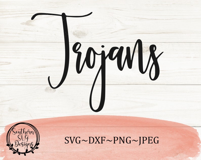 Trojans Svg, Football Svg, Game Day Svg, Trojans Shirt Cut File, Svg ...