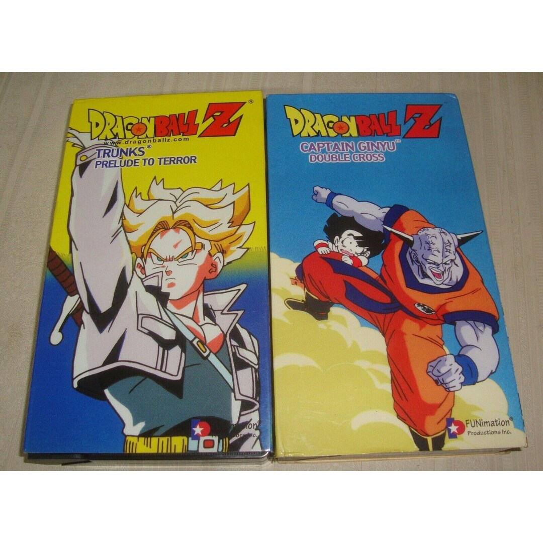 Dragon Ball Z Trunks PRELUDE TO Terror / Captain Ginyu Double Cross Lot ...