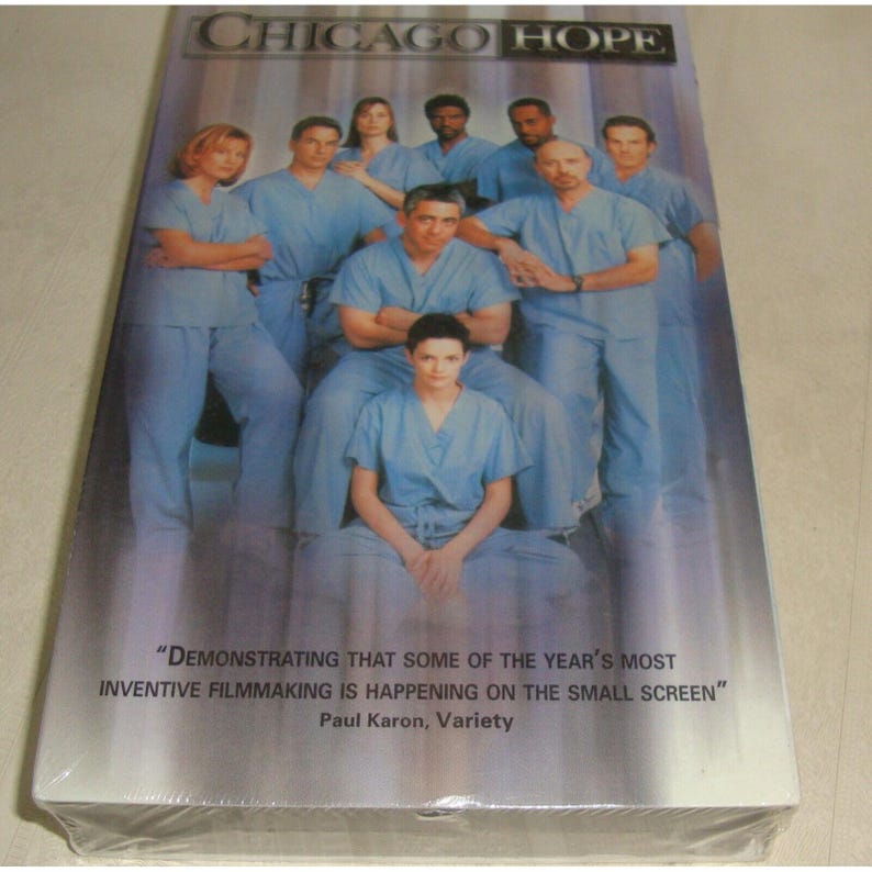 CHICAGO Hope Rare Emmy Vhs Video MARK HARMON ~ 2 Episodes From Season 4 ...