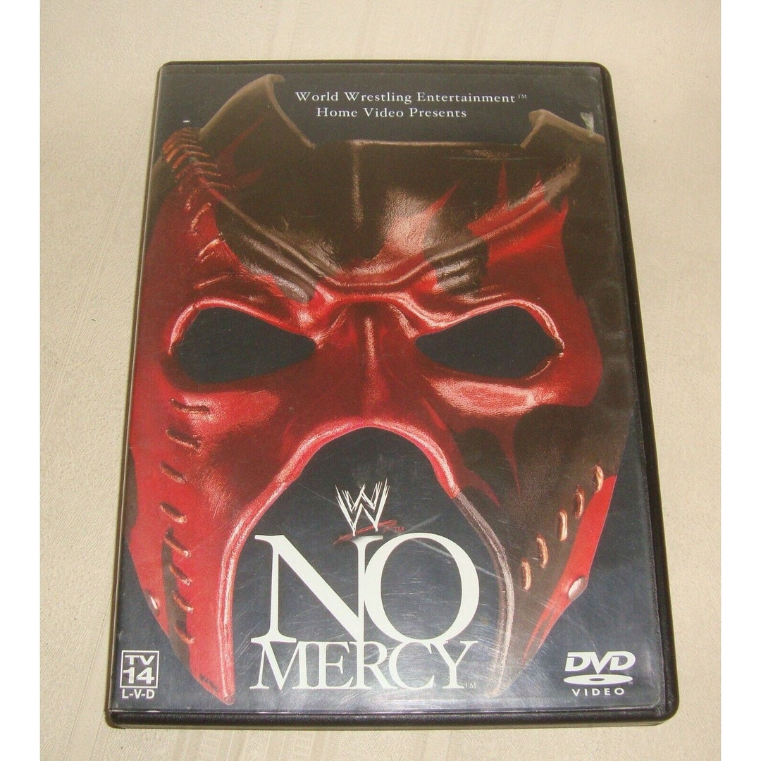 WWE No Mercy 2002 DVD Lesnar Vs Undertaker Hell in A Cell Trish Stratus ...