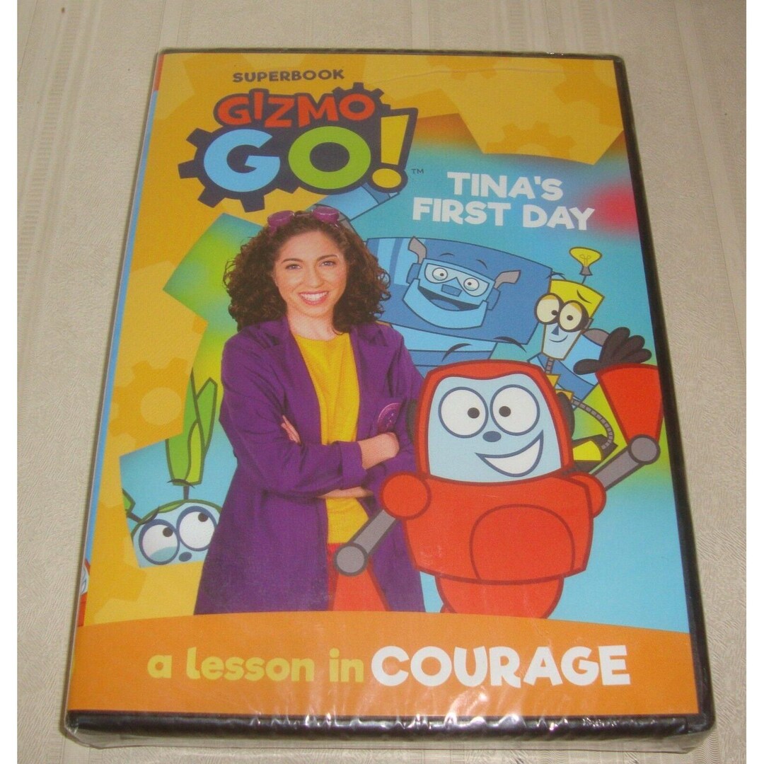 Gizmo Go! Superbook Tina's First Day A Lesson in Courage DVD NEW - Etsy