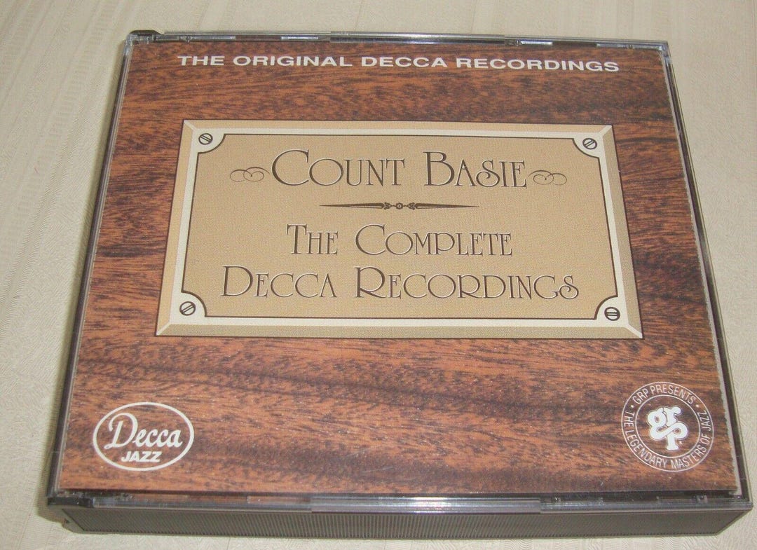 Count Basie CD the Complete Decca Recordings 3 Cd's - Etsy