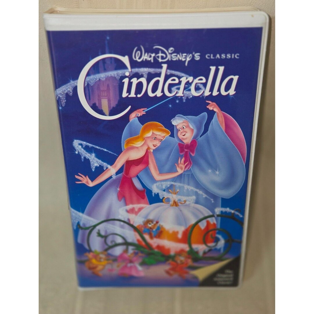 Cinderella (VHS) Walt Disney 410 Black Diamond the Classics - Etsy