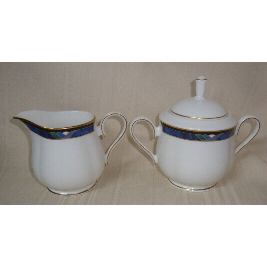Lenox Kelly Debut Collection Sugar Bowl With Lid and Creamer - Etsy
