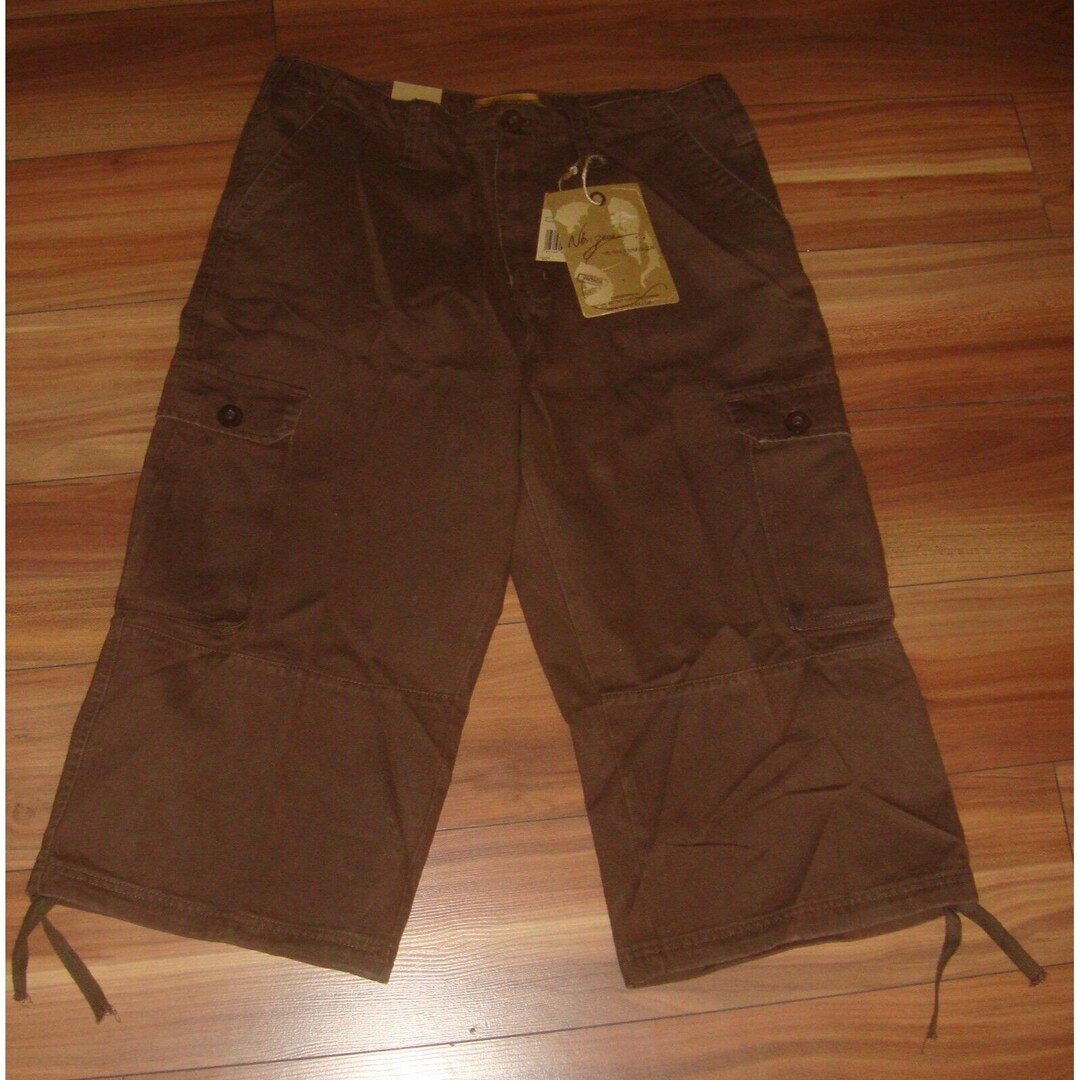 NBN Gear the New Generation Mens Capri Pants Brown Sz 36. NWT - Etsy