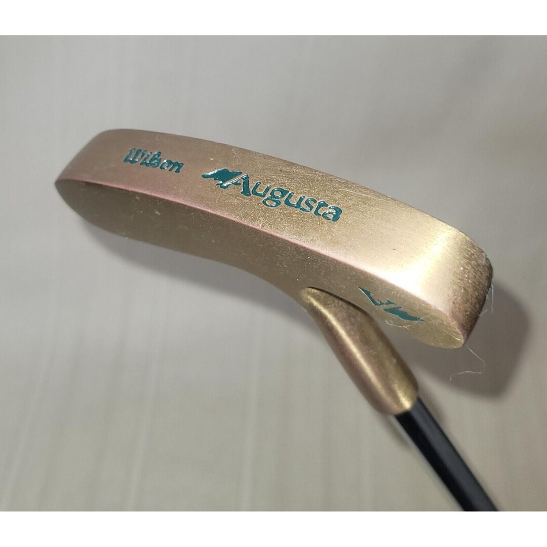 Vintage WILSON Augusta Two Way Brass Putter RH or LH 35" Steel Shaft ...