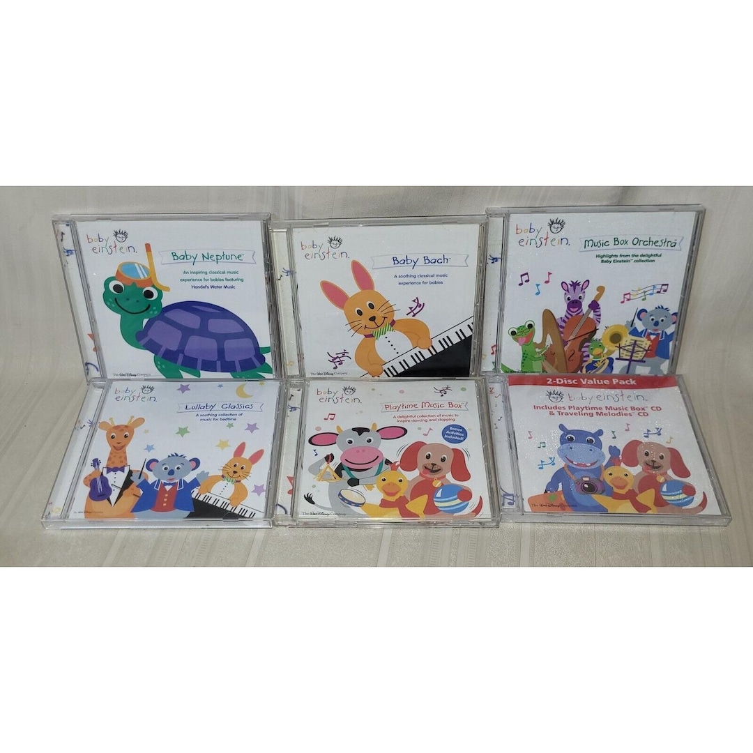 Baby Einstein Lullaby Classics,playtime Music , Music Box Orchestra LOT ...