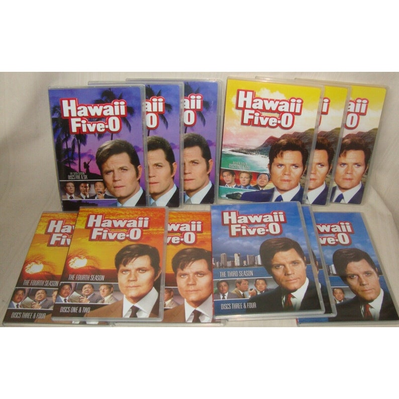 Hawaii Five-o Original Series DVD Set Season 1-7 With Slipcover - Etsy