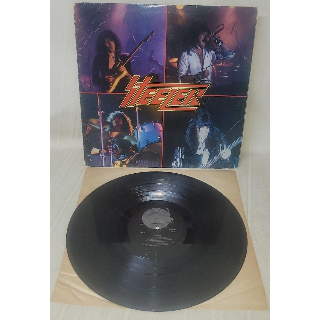 STEELER (shrapnel 1007) NM Vinyl Yngwie Malmsteen LP - Etsy