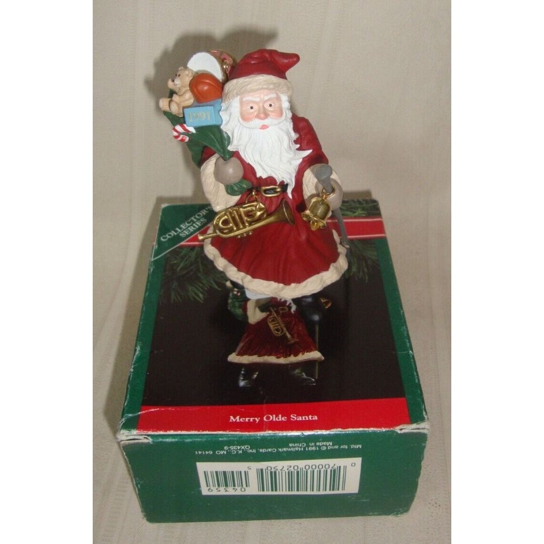 Hallmark Keepsake Merry Olde Santa 1991 Ornament - Etsy