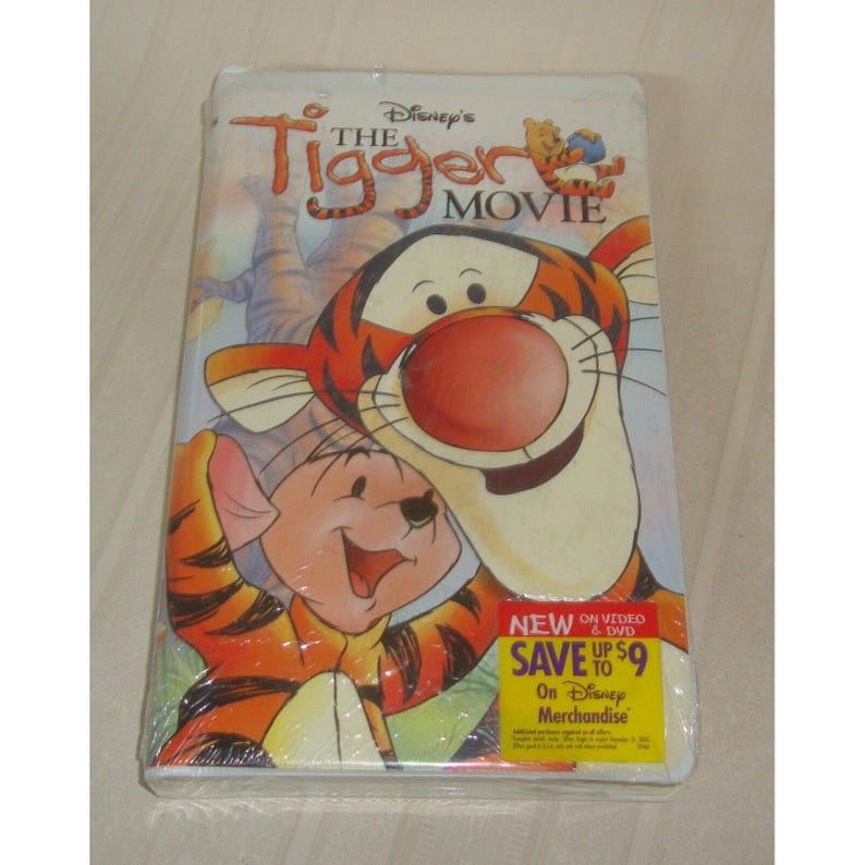 Winnie the Pooh the Tigger Movie VHS NEW & SEALED - Etsy