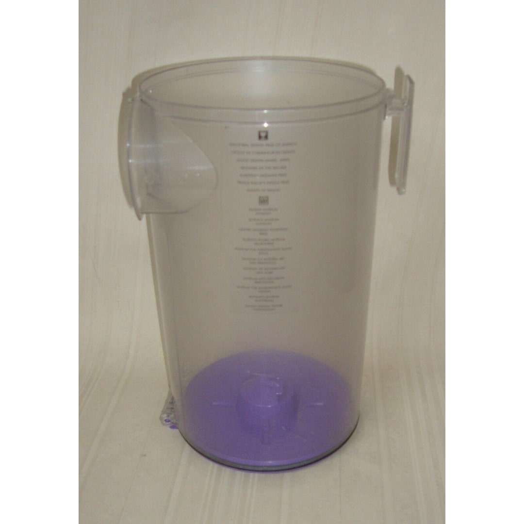 Dyson DC07 Vacuum Cyclone Dust Bin Purple - Etsy
