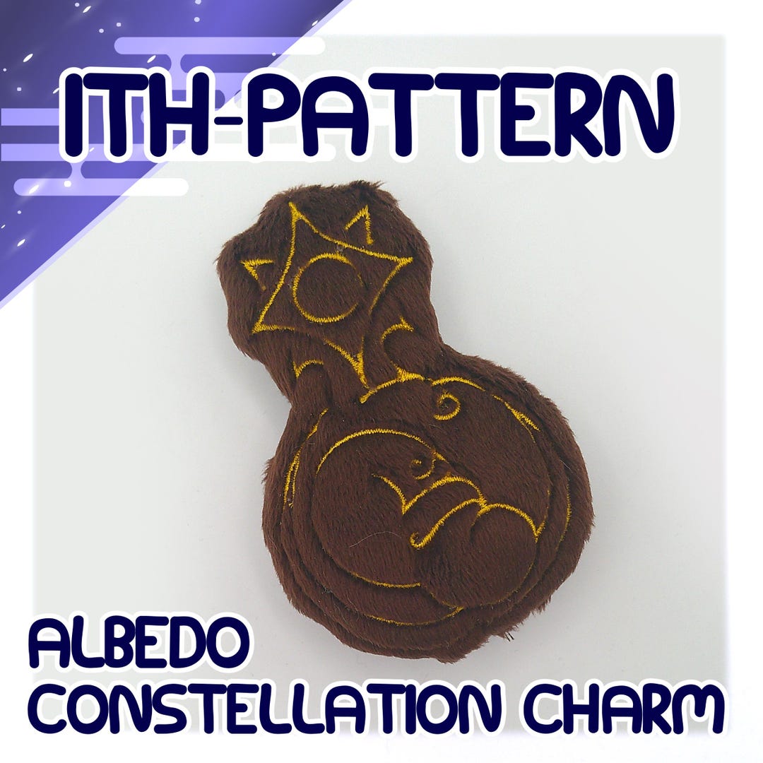 Ith-pattern Genshin Albedo Constellation Charm - Etsy