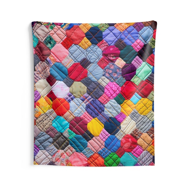 Patchwork Wall Art - Etsy