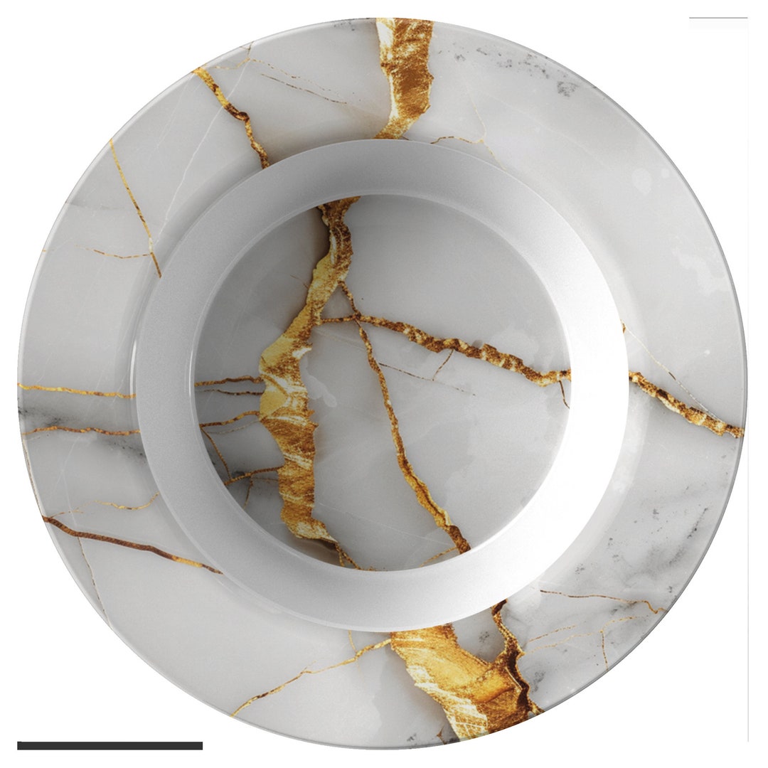 Kintsugi, Kintsugi Bowl Emerald White Gold Bowl, Summer Decor, Gifts for Her, Kitchen Gifts ...