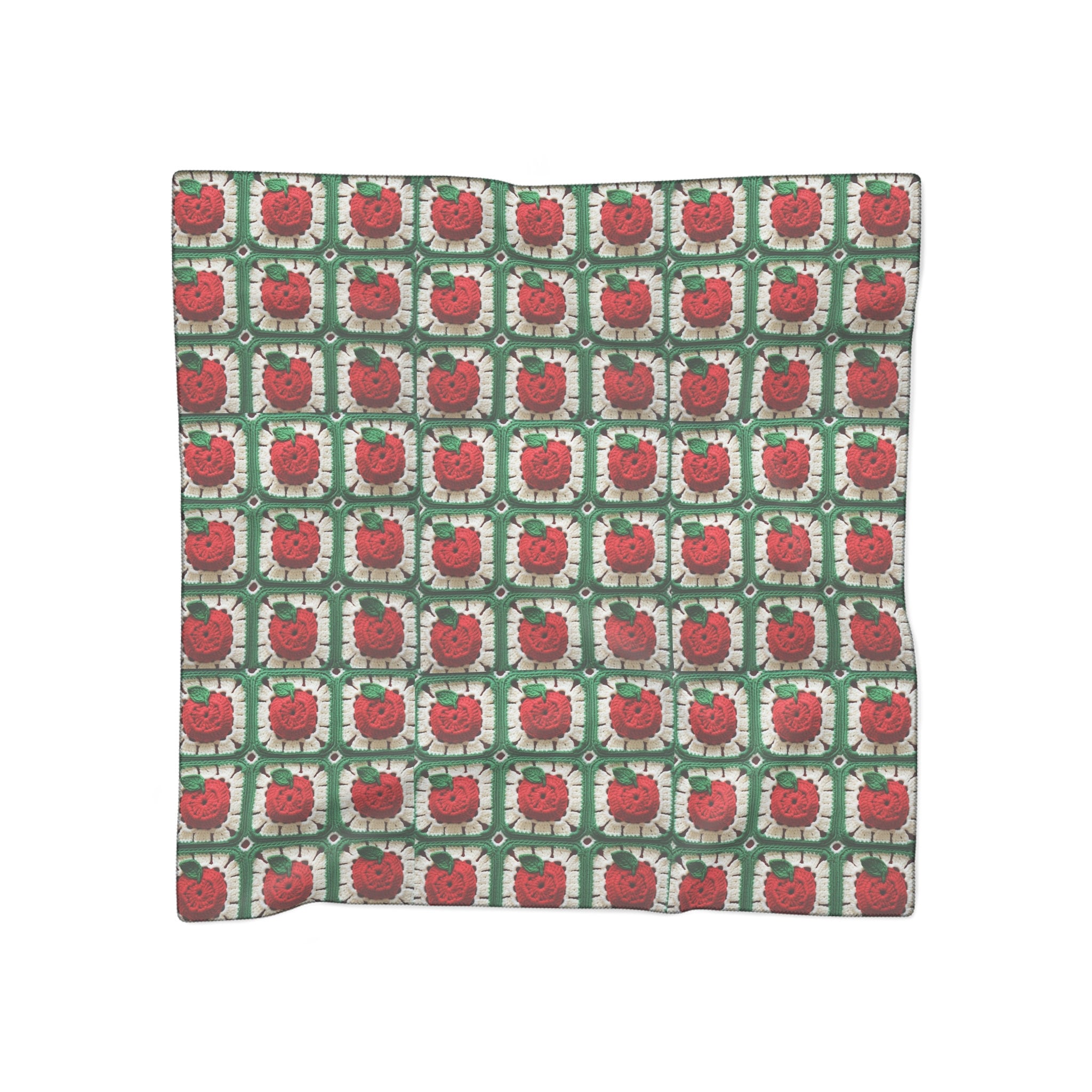 Apple Granny Square Crochet Pattern: Wild Fruit Tree - Etsy