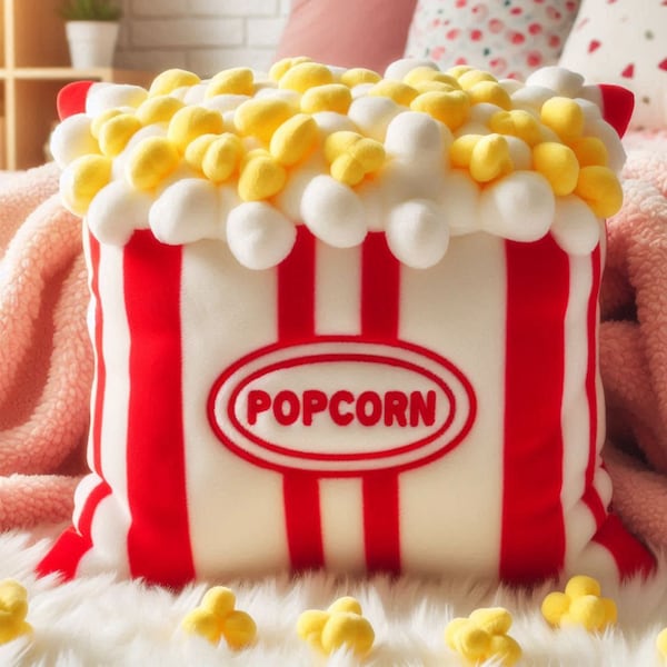 Popcorn Pillow - Etsy