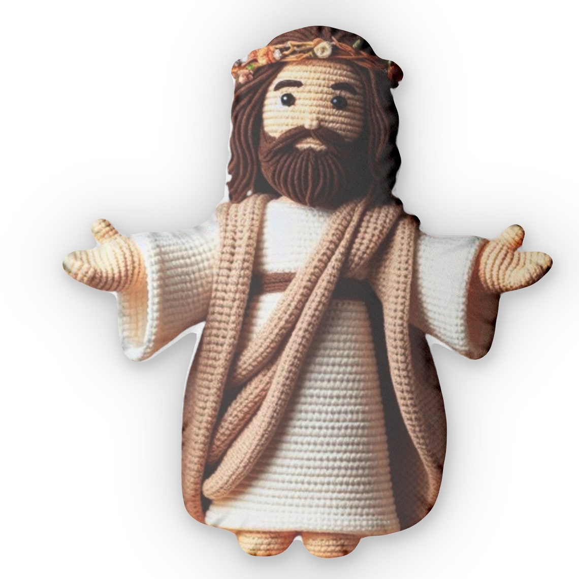 Crochet Jesus Doll, Crochet Catholic Doll, Amigurumi Jesus Doll, First ...