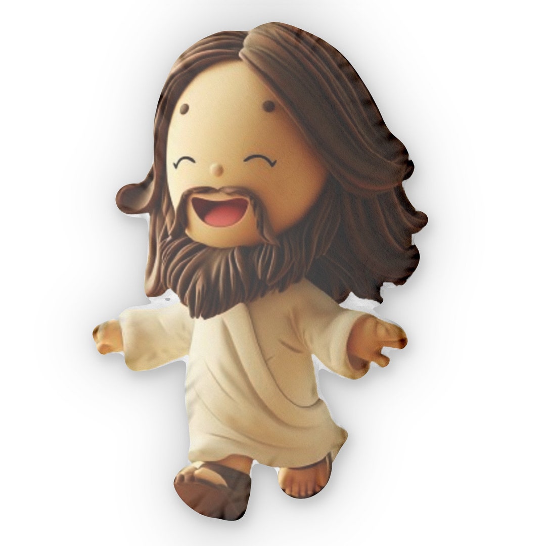 Jesus Shaped Plush Pillow - Etsy