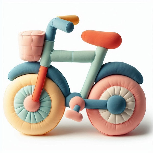Bicycle Pillow - Etsy