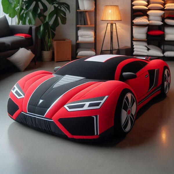 Car Shaped Pillow - Etsy