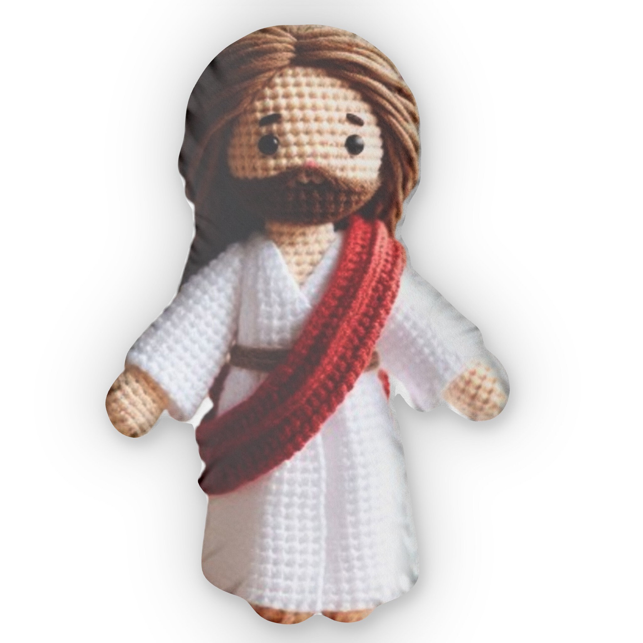 Jesus Crochet Amigurumi, Jesus Stuffed Doll, Jesus Amigurumi, Jesus ...