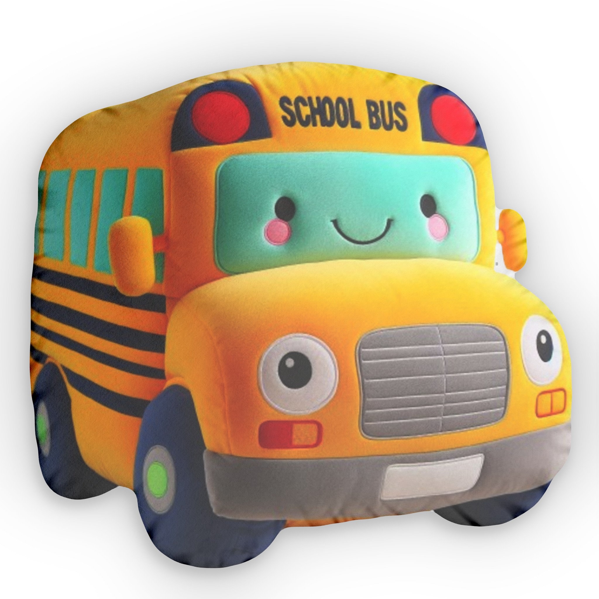 School Bus Plush Shaped Pillow - Etsy