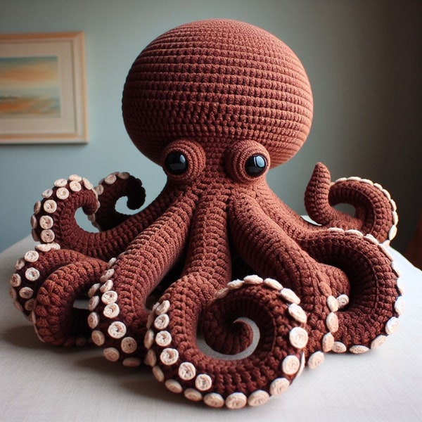 Stuffed Octopus Plush - Etsy