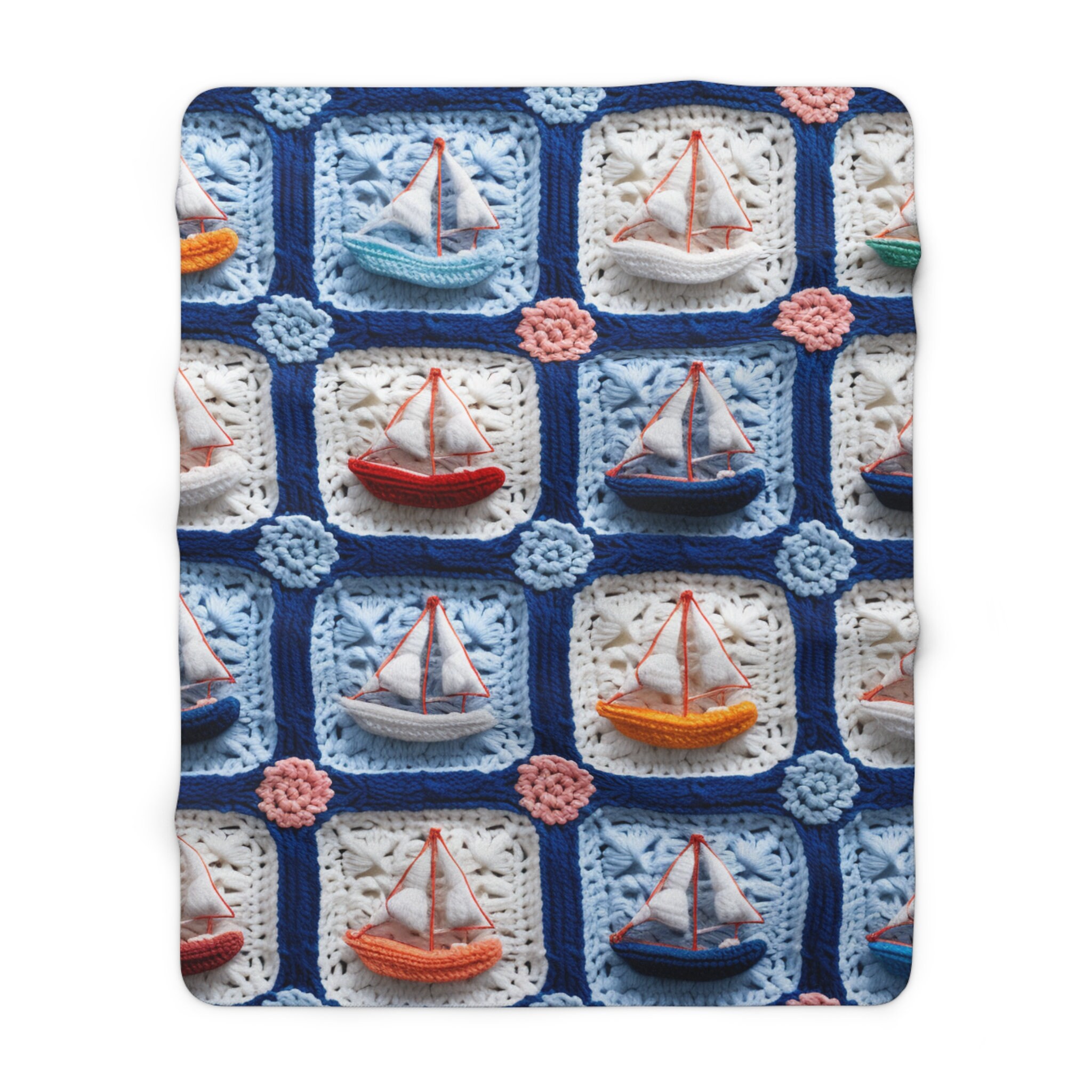 Crochet Boat Ship Sea Vessel Ocean Beach Travel Yacht Design - Etsy