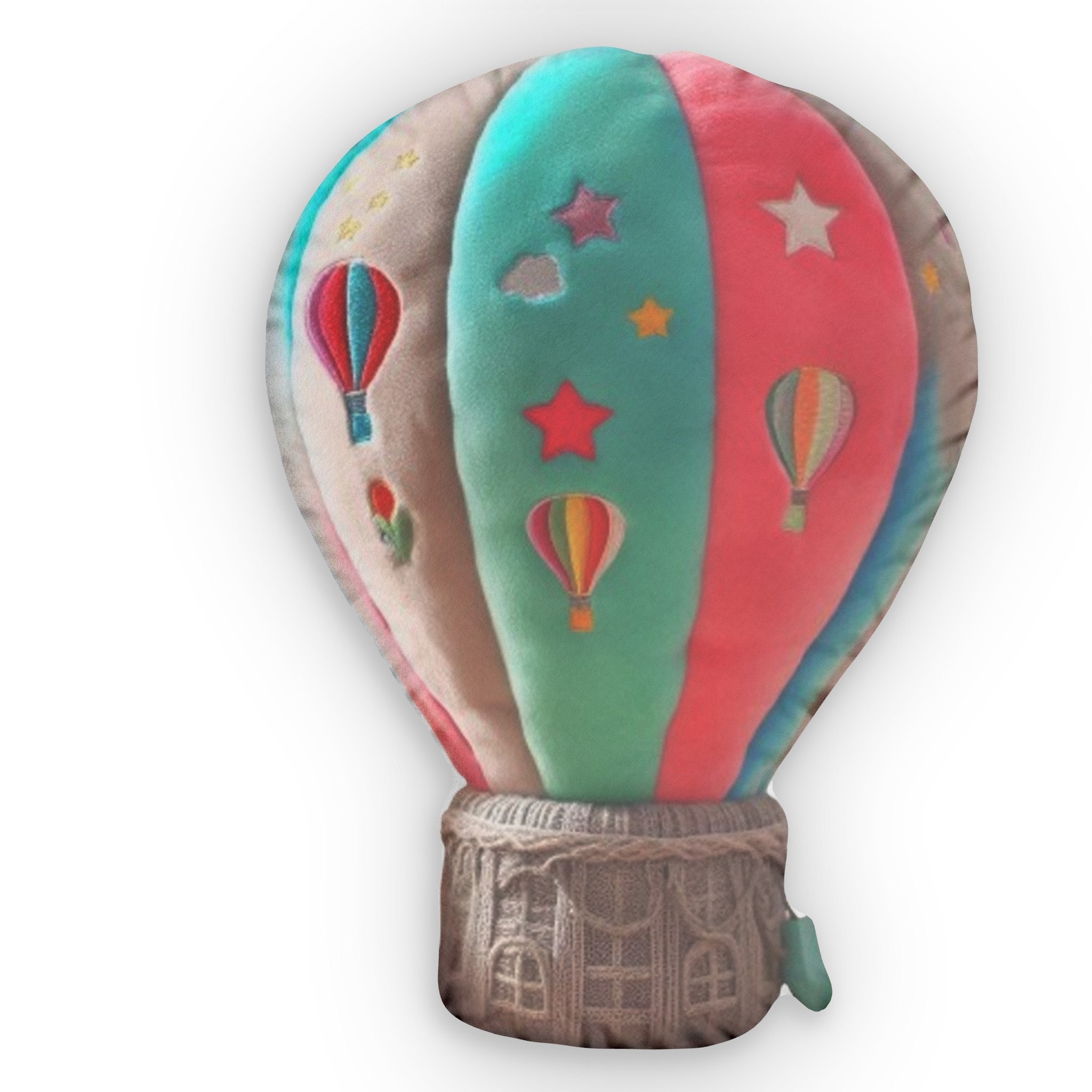 Hot Air Balloon Plush Shaped Pillow - Etsy