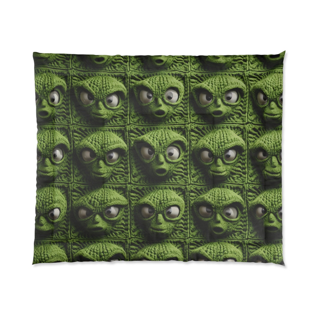 Alien Granny Square Crochet Galacitc Space Sci Fi Fantasy - Etsy