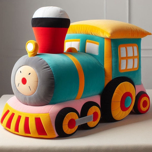 Train Plush - Etsy