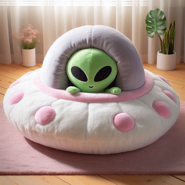 Alien Pillow - Etsy