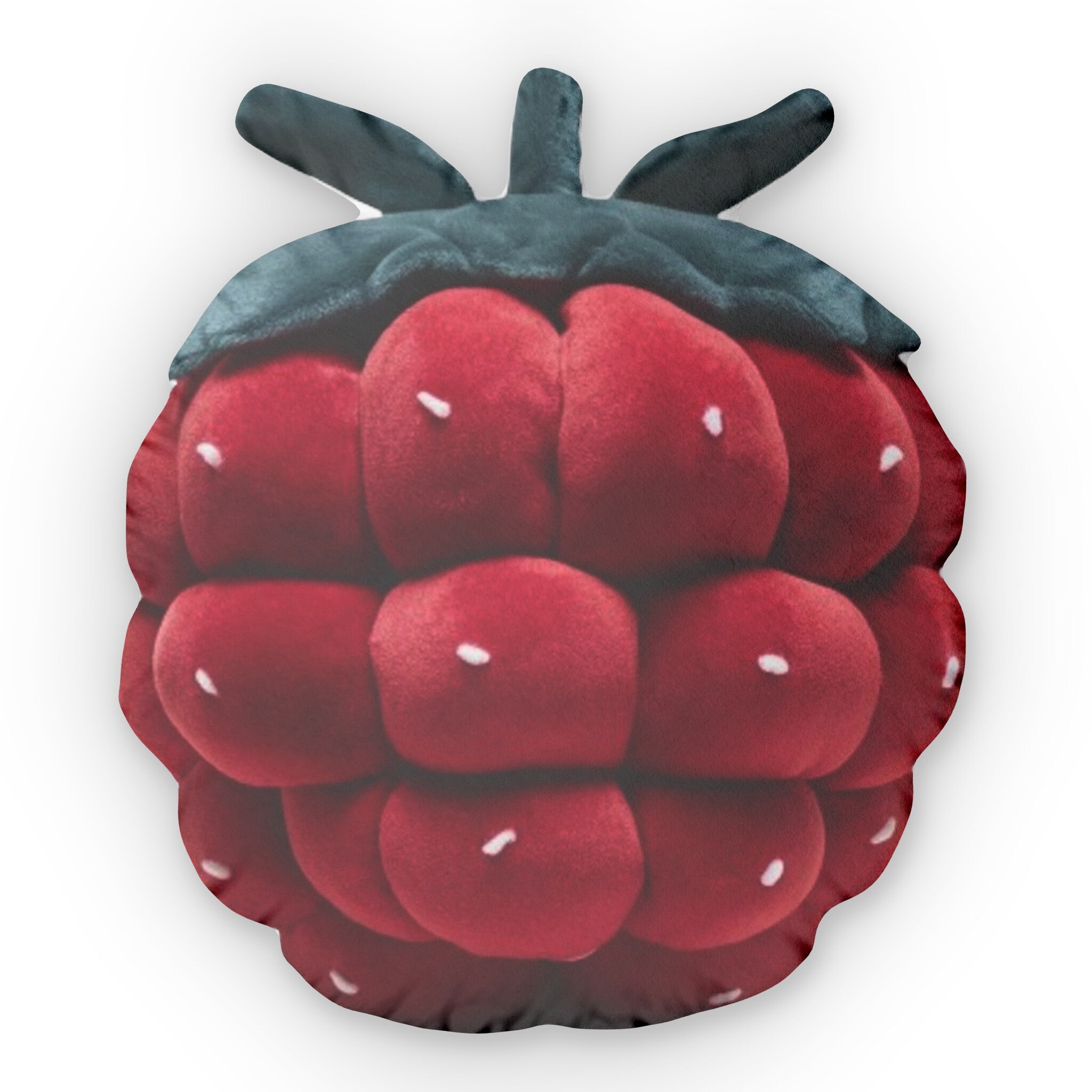 Raspberry Fruit Plush Shaped Pillow - Etsy