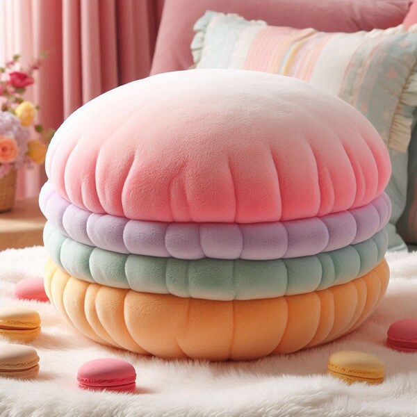 Macaron Pillow - Etsy