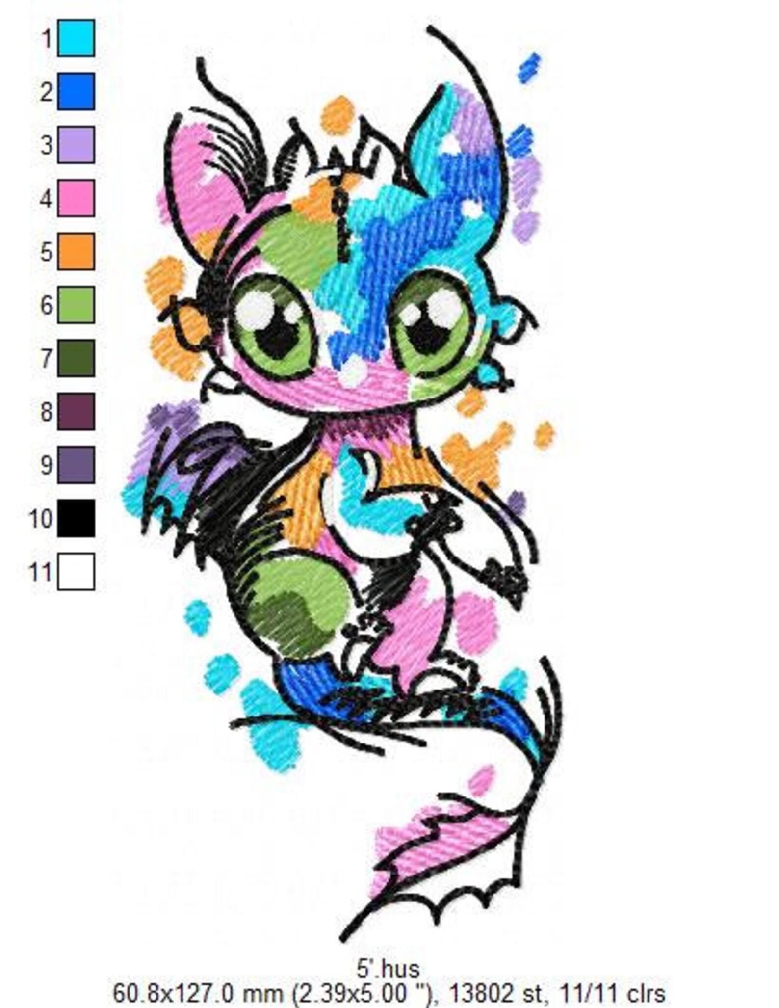 Dragon Machine Embroidery Designsdragon Embroidery | Etsy