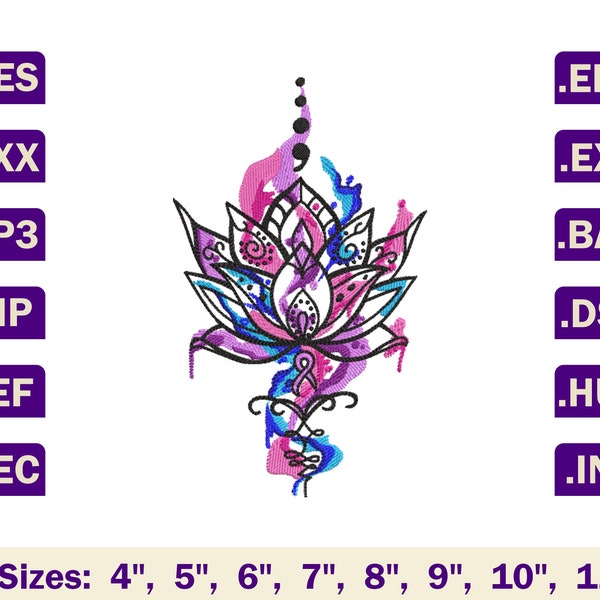 Lotus Mandala - Etsy