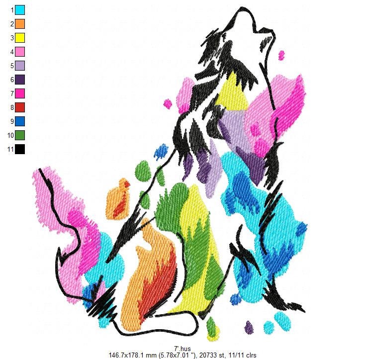 Wolf Machine Embroidery Designswolf Embroidery Designswolf - Etsy