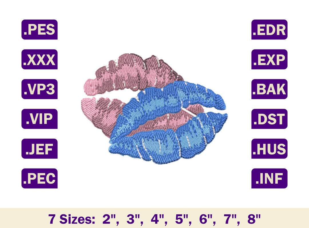 Lips Machine Embroidery Designs,lips Embroidery Designs,lips Download ...
