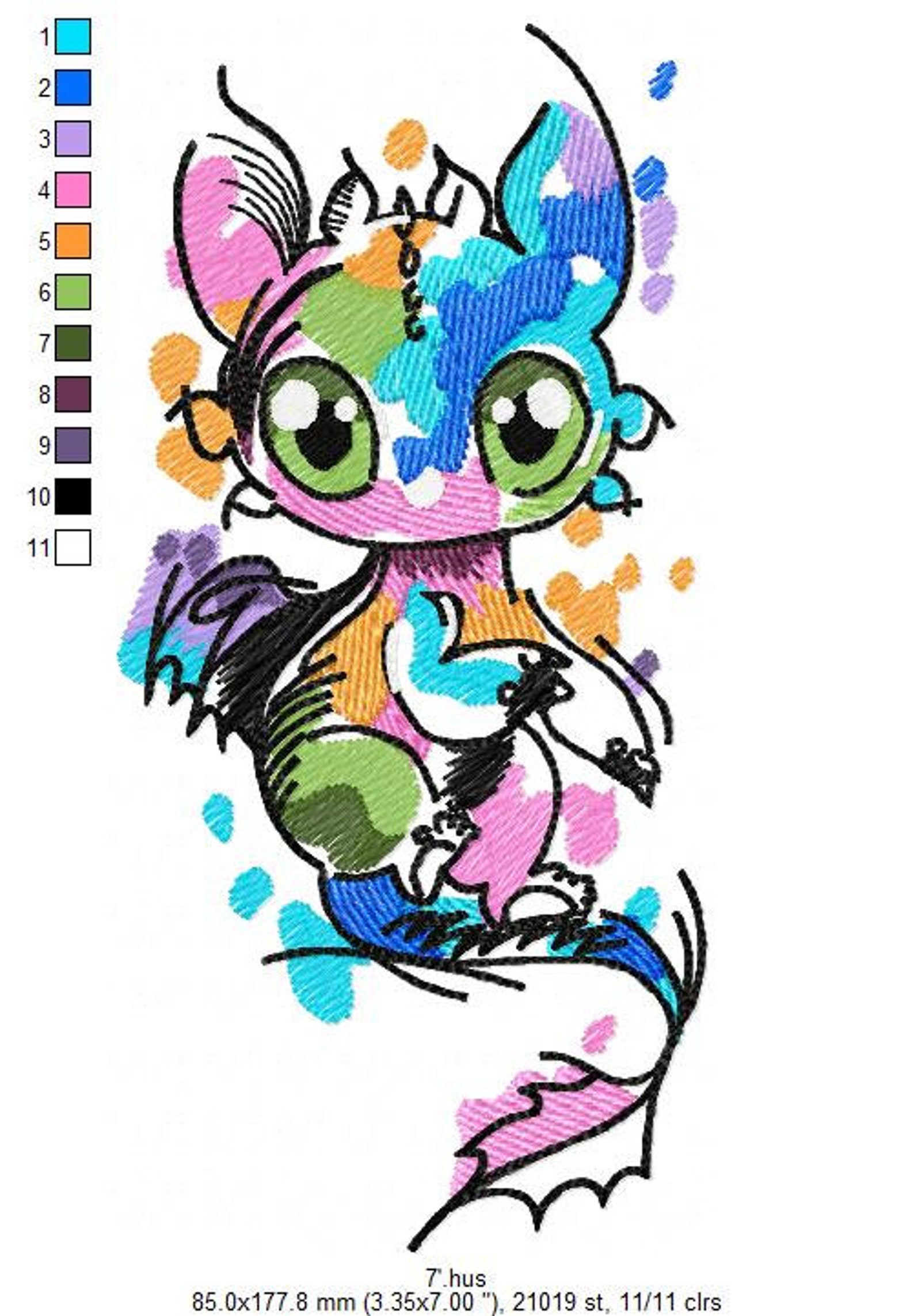 Dragon Machine Embroidery Designsdragon Embroidery | Etsy