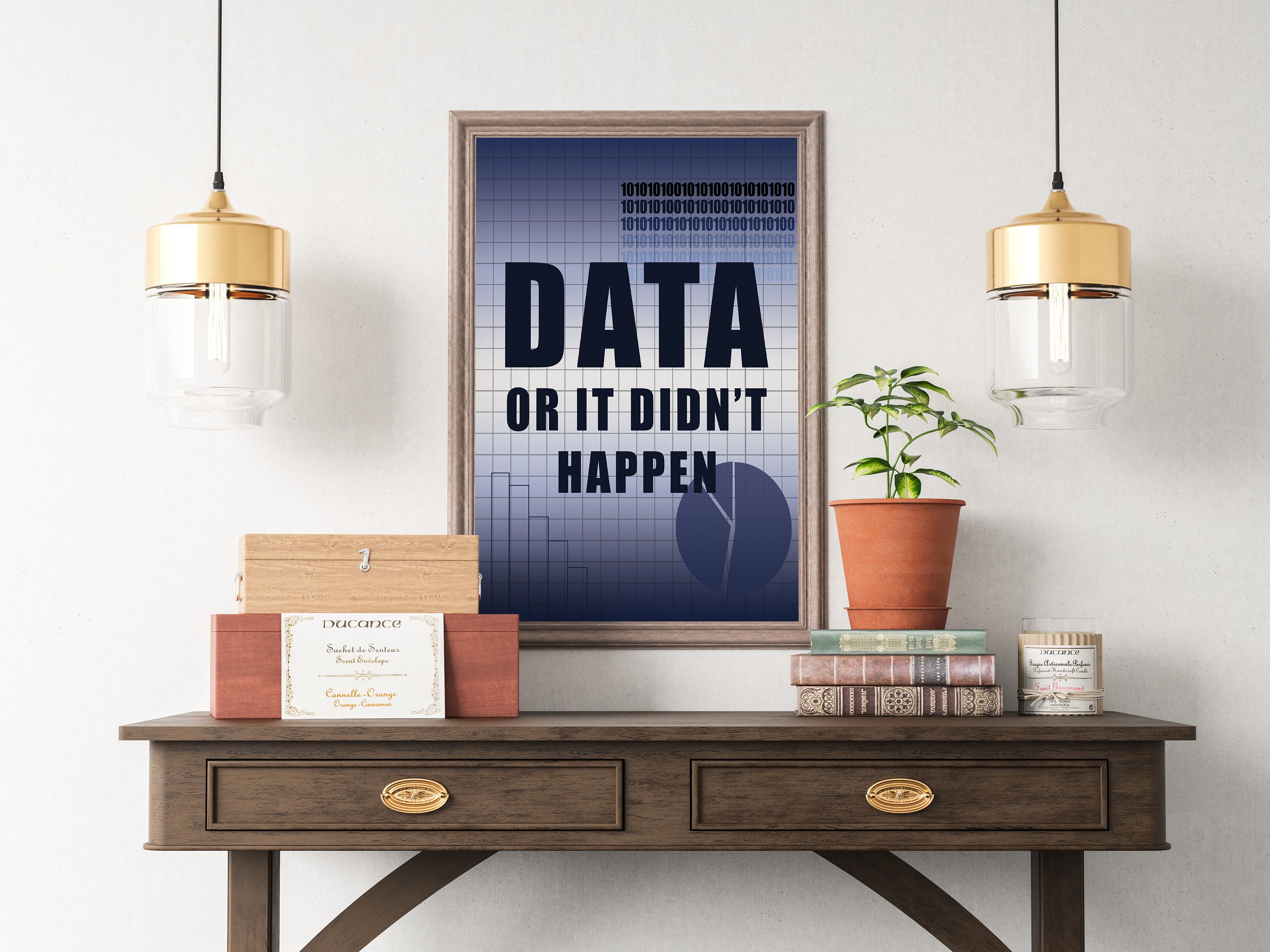 Researcher Professor Poster Office Decor Nerdy Data or It | Etsy