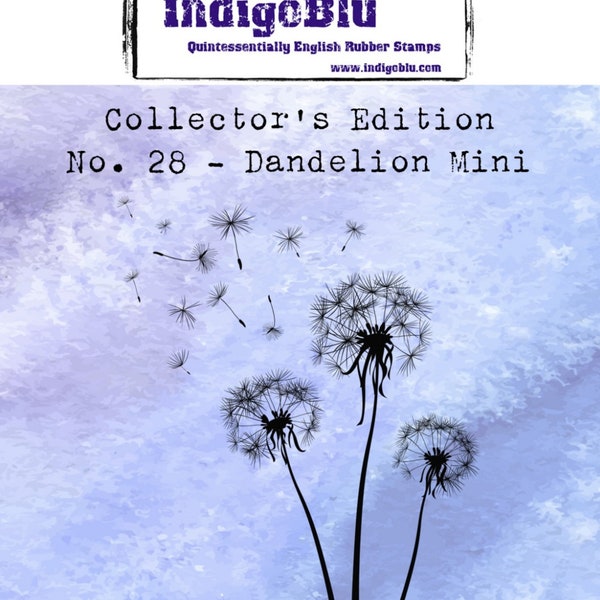 Dandelion Stamp - Etsy UK