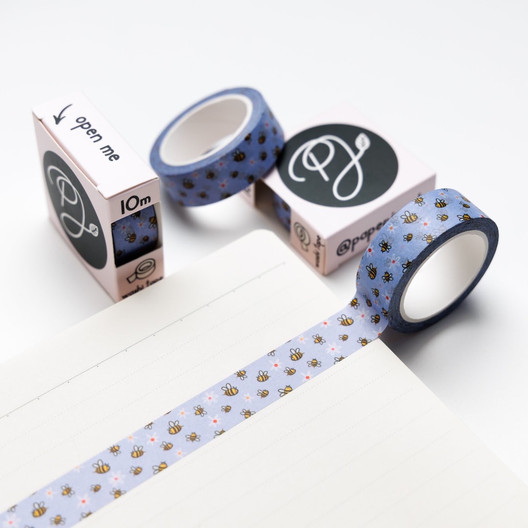 Bumble Bee Washi - Cute Bee Washi Tape - Etsy