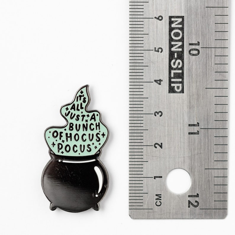 Halloween Cauldron Pin / Hard Enamel Pin Badge Spooky Enamel | Etsy
