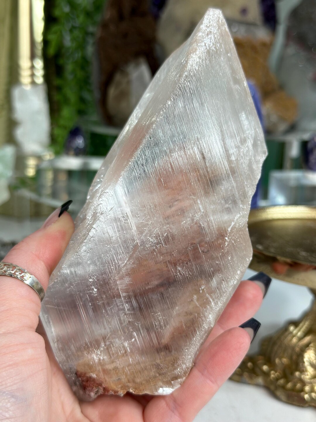 Niaca Enhydro Selenite From the World-famous Cave of Crystals | Rare ...