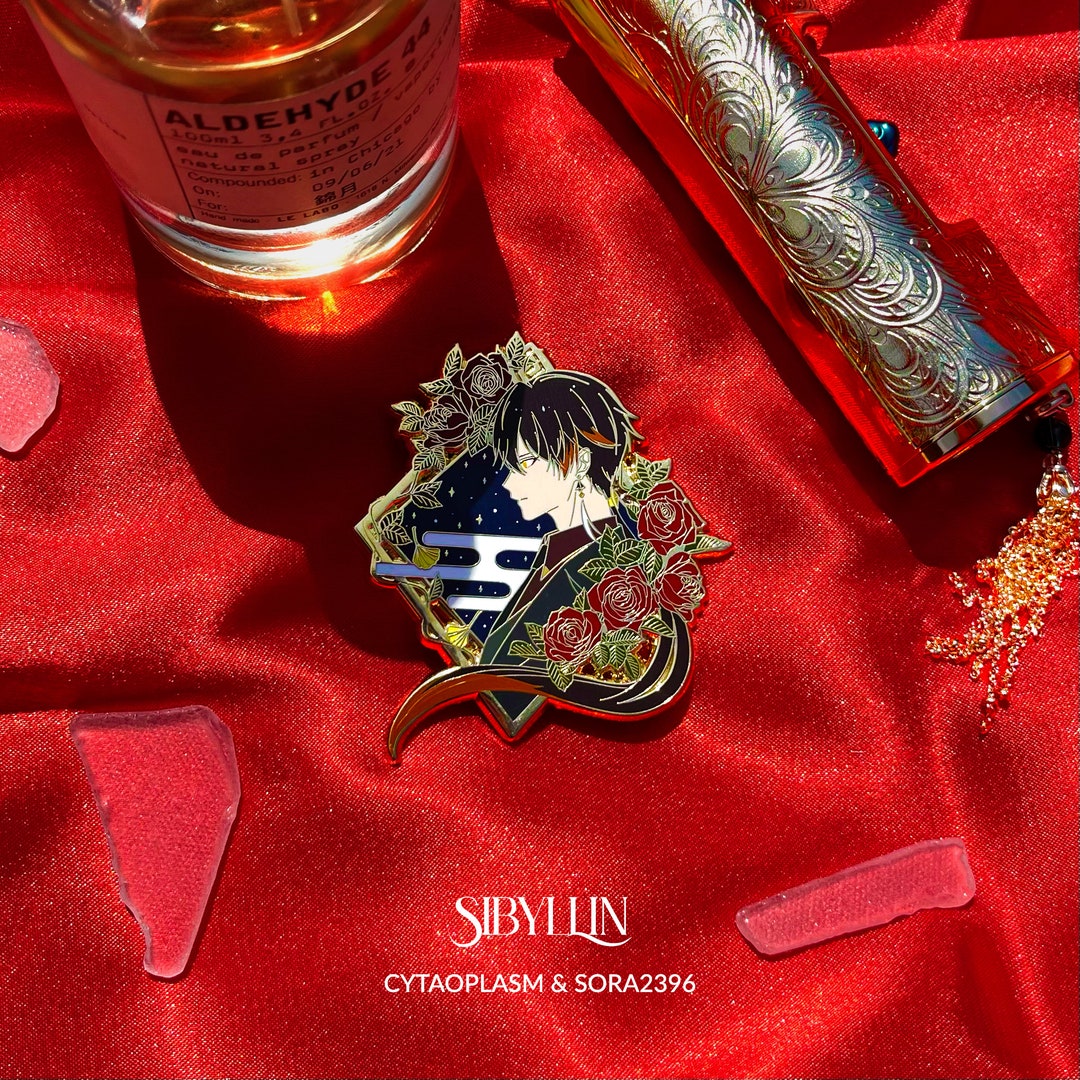 Sibyllin: Zhongli AU Enamel Pin - Etsy